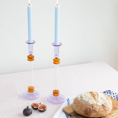 Handmade Glass & Ceramic Candlesticks - Artisan Collection | Issy Granger
